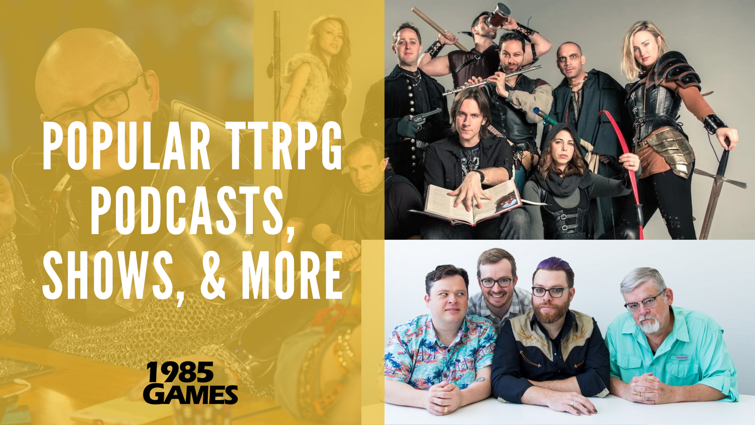 Top 5 TTRPG Shows – 1985 Games