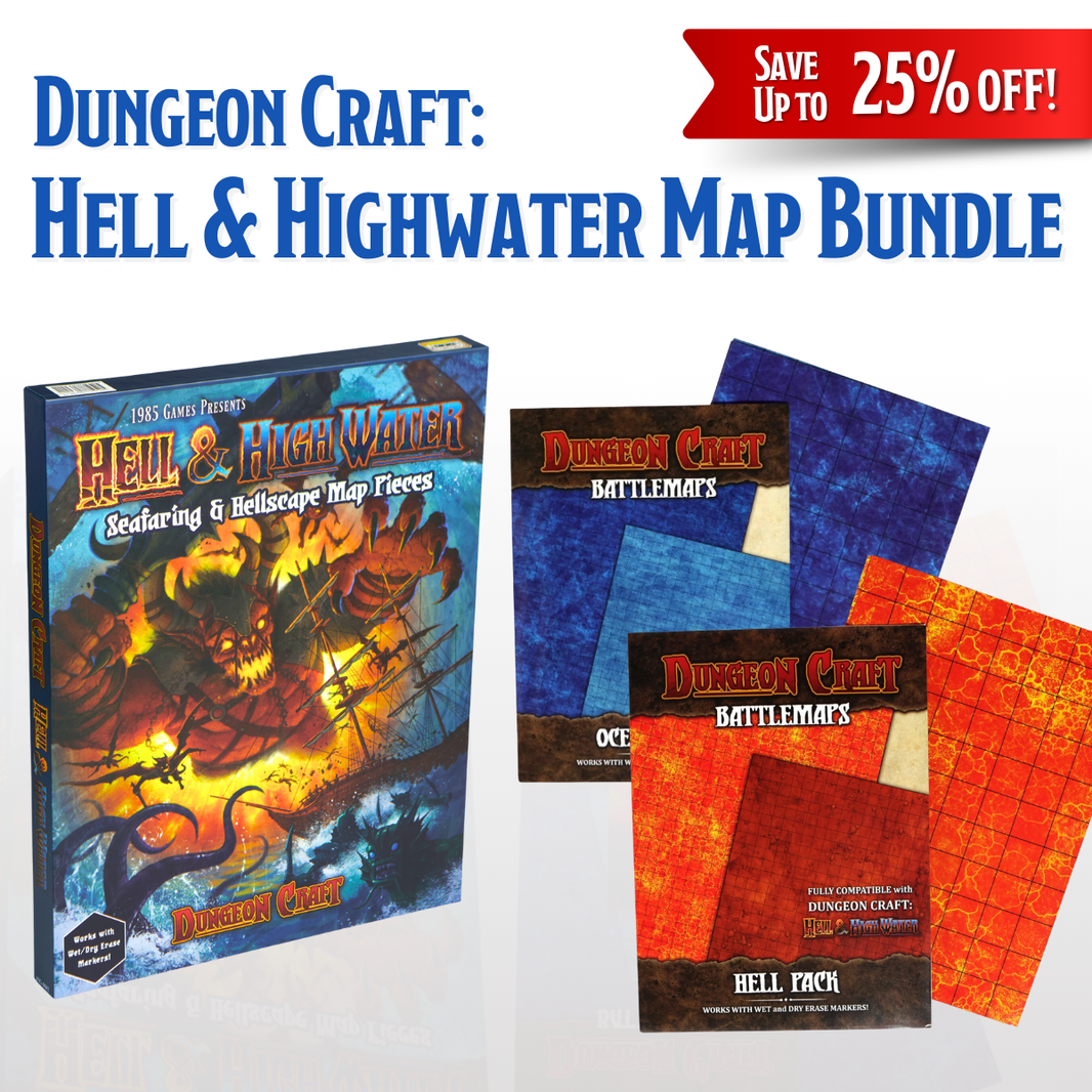 Dungeon Craft and Battlemap Bundles – 1985 Games