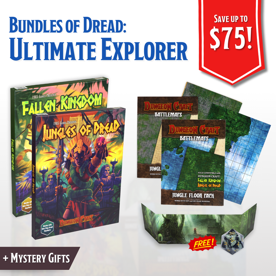 Dungeon Craft and Battlemap Bundles – 1985 Games
