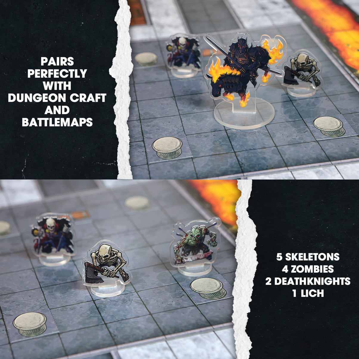 Undead | Acrylic TTRPG Miniatures – 1985 Games