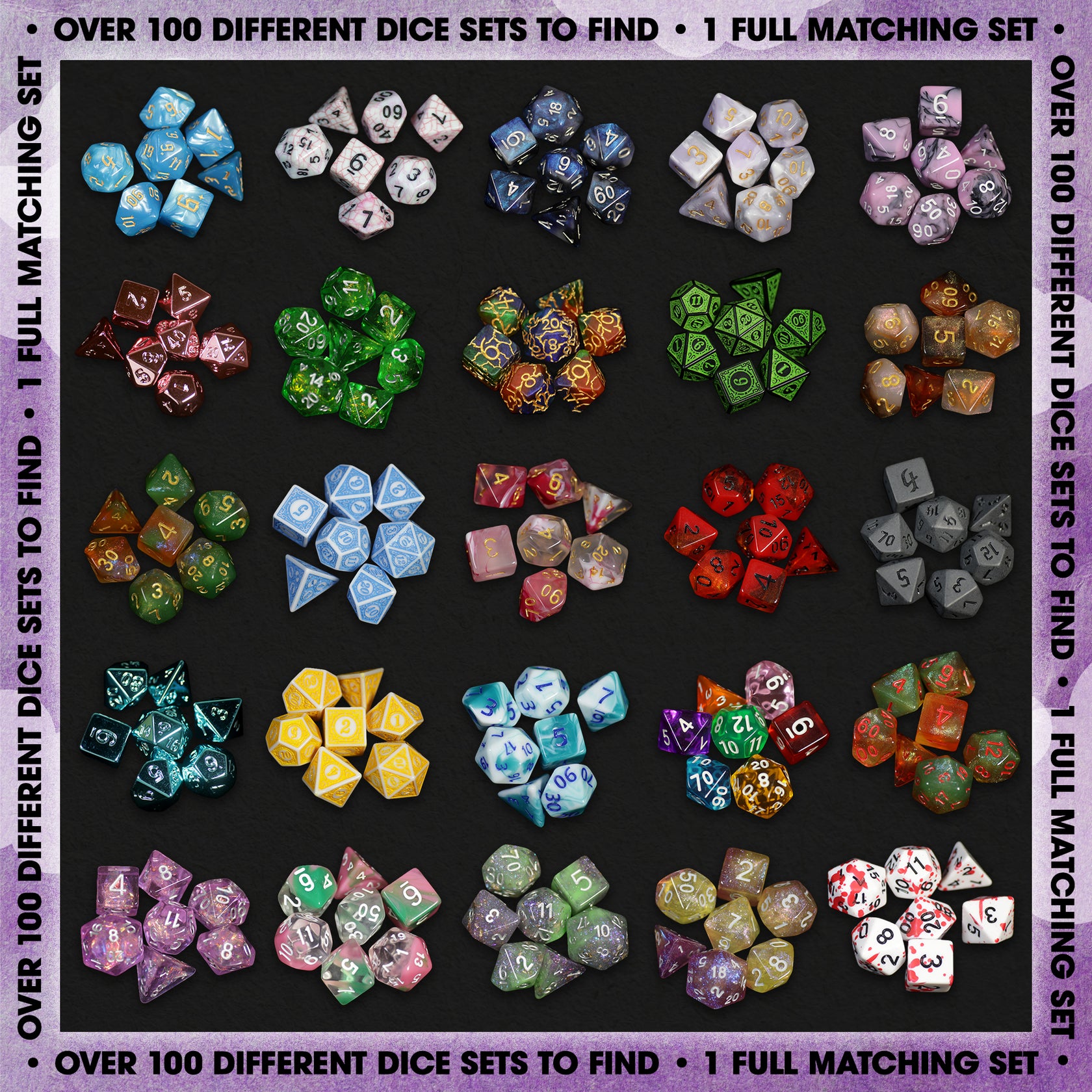 Mystery Dice | Unique RPG Mystery Dice Sets – 1985 Games