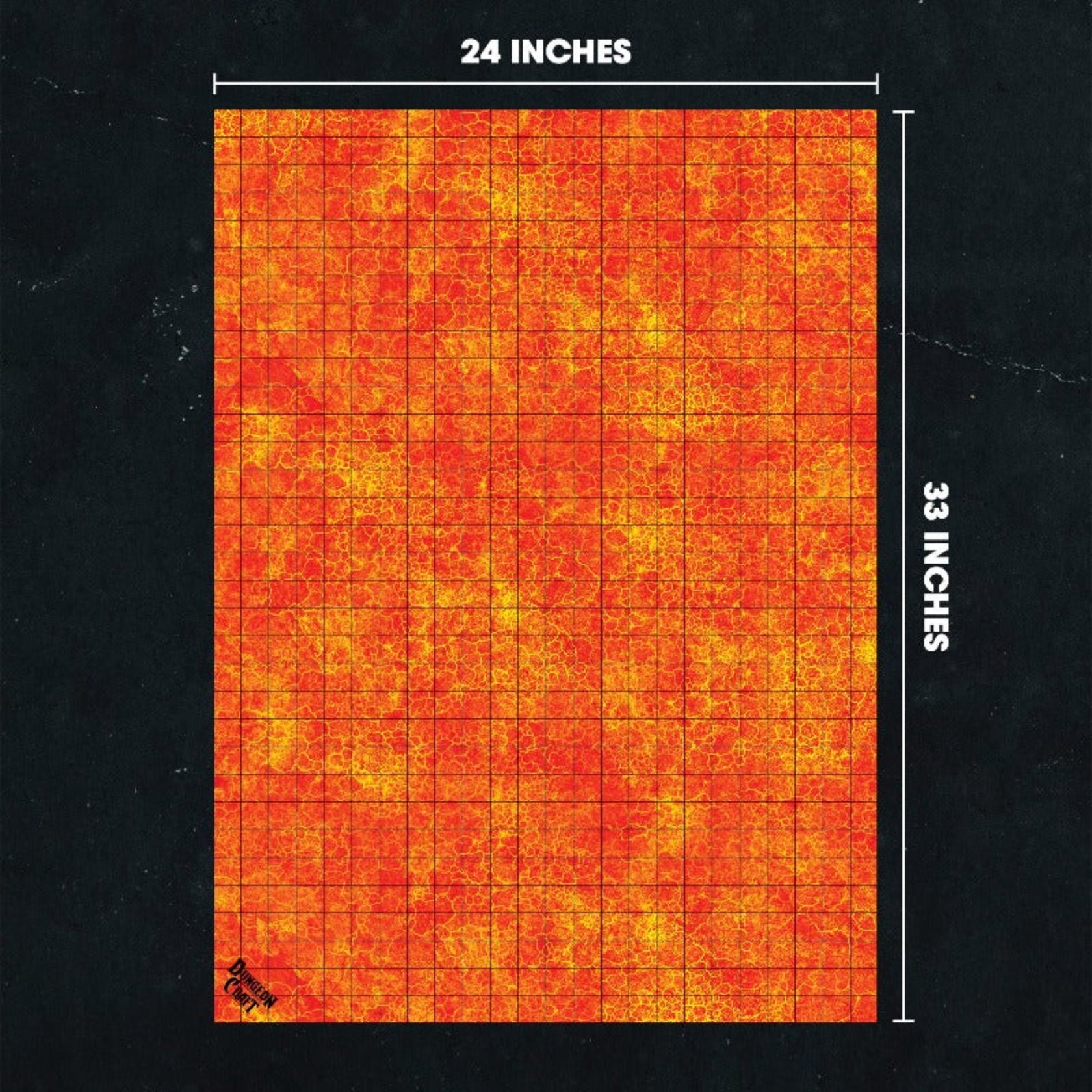 BattleMap: Hell | TTRPG Terrain Battle Map – 1985 Games