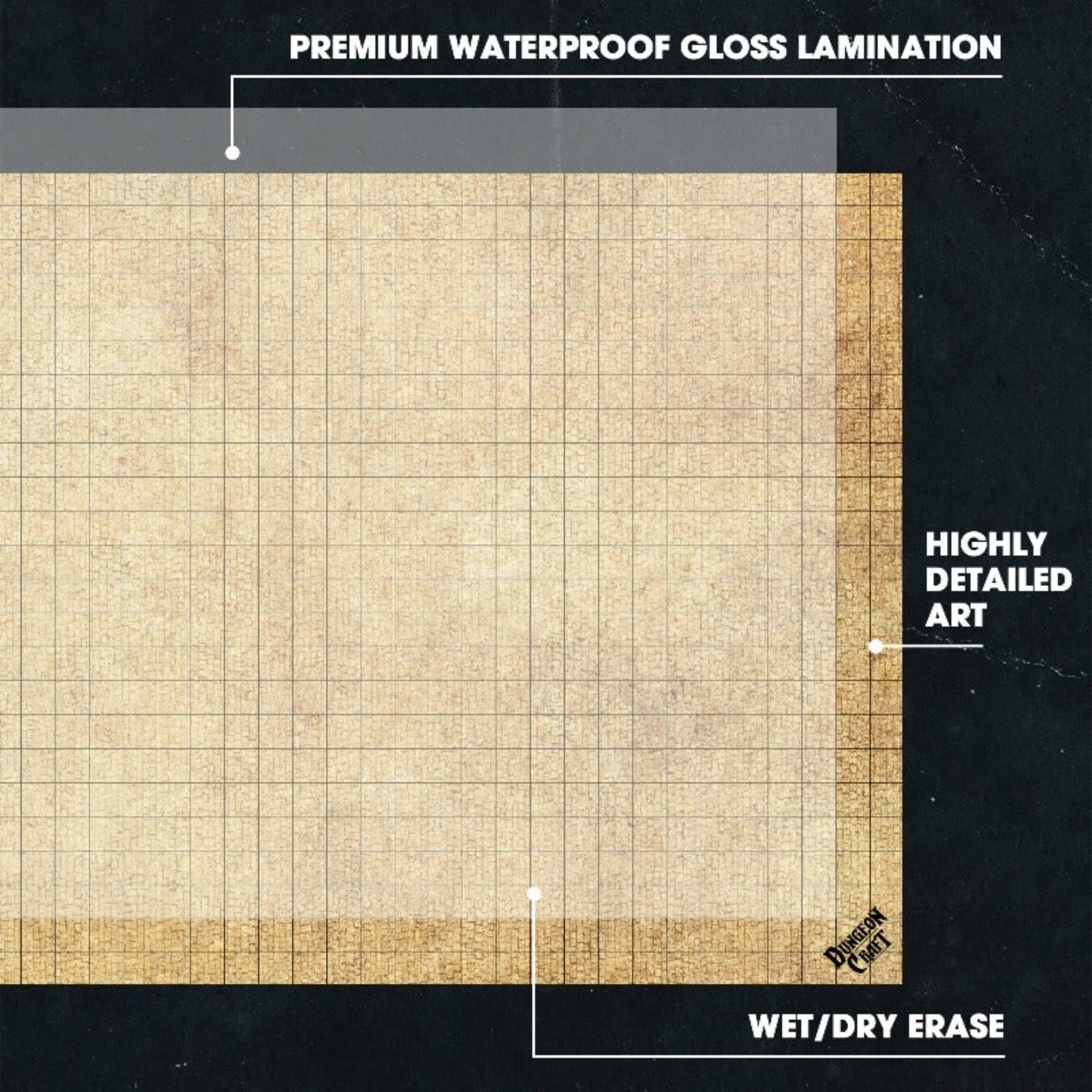 BattleMap: Jungle City | TTRPG Terrain Battle Map – 1985 Games