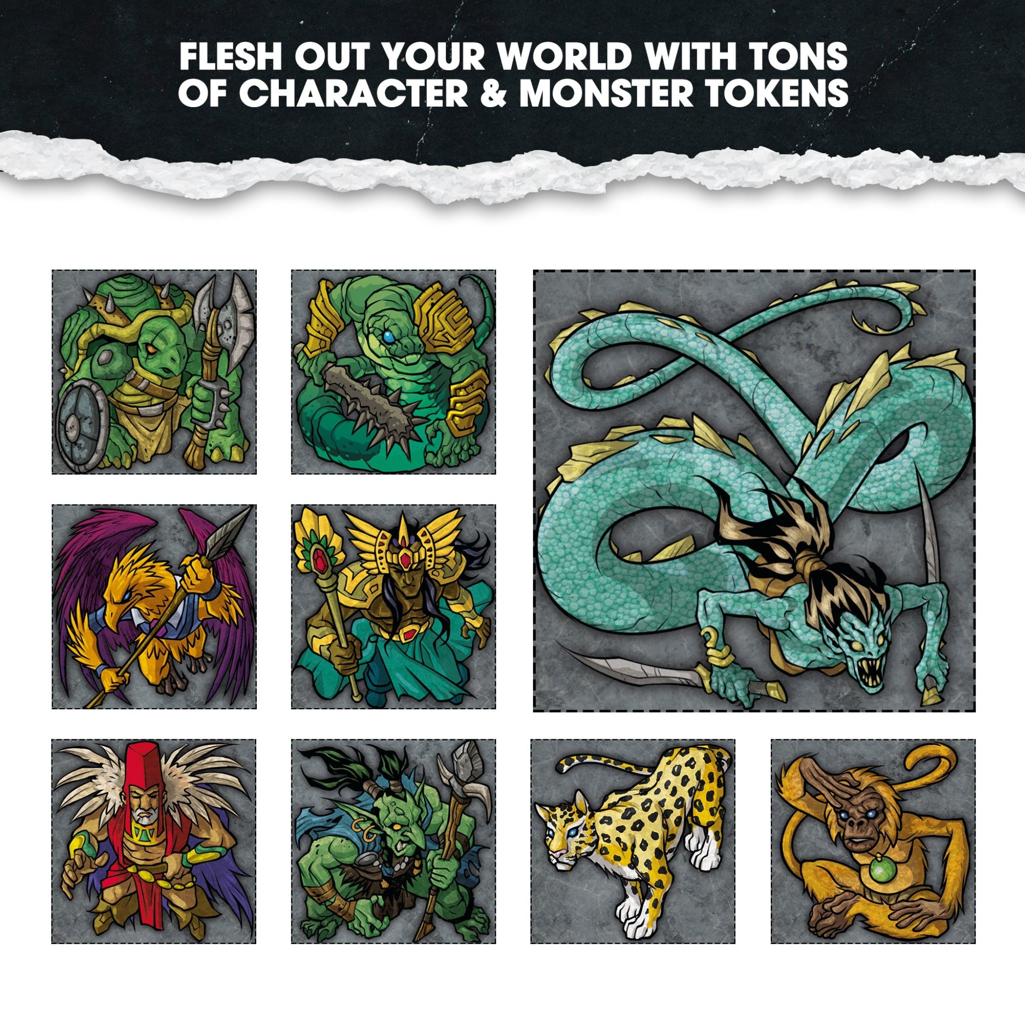 Dungeon Craft: Jungles of Dread | TTRPG Terrain Map Titles – 1985 Games