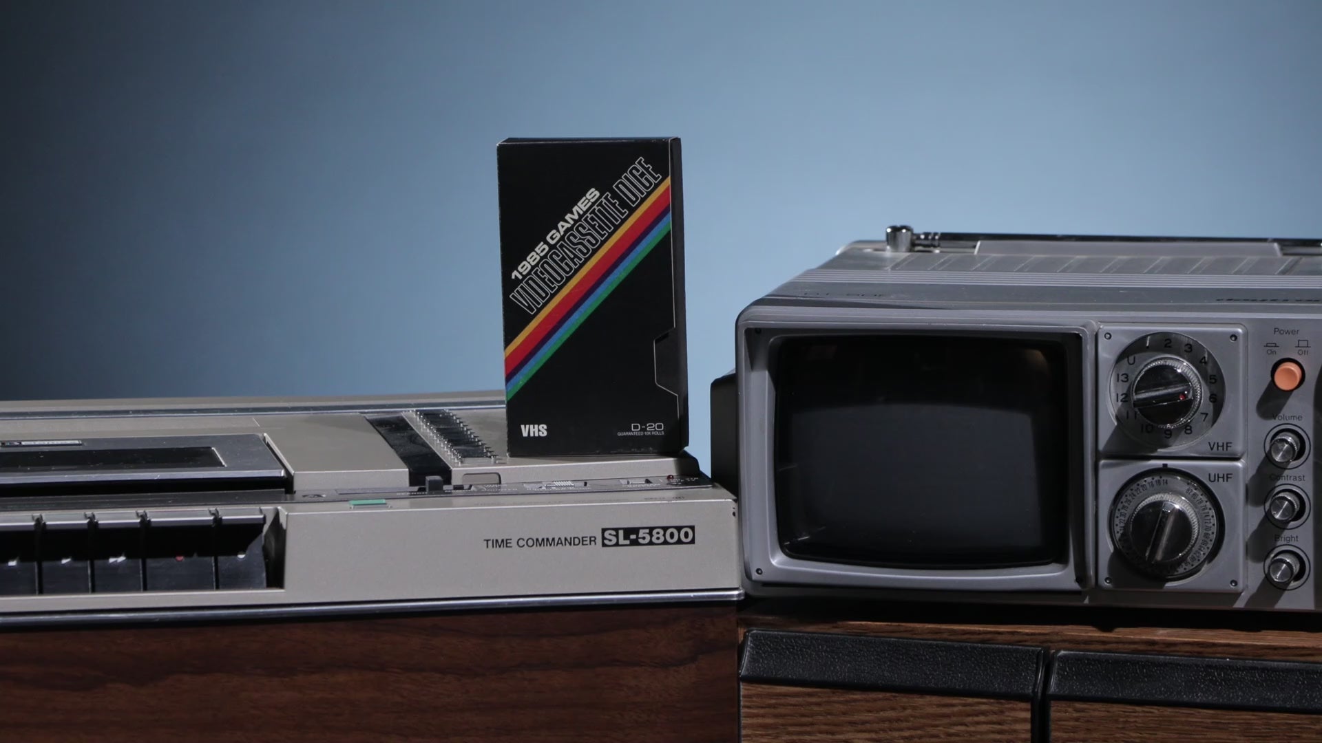 VHS Dice: Surge | TTRPG Resin Dice Set – 1985 Games