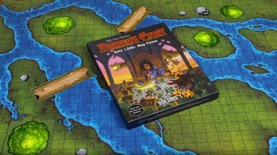Dungeon Craft: Volume 1 | TTRPG Terrain Map Titles – 1985 Games